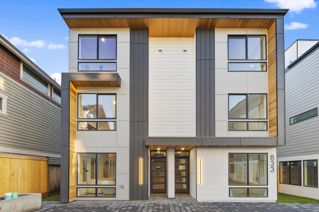 Home Builder Seattle | Custom Duplex Construction Seattle, WA